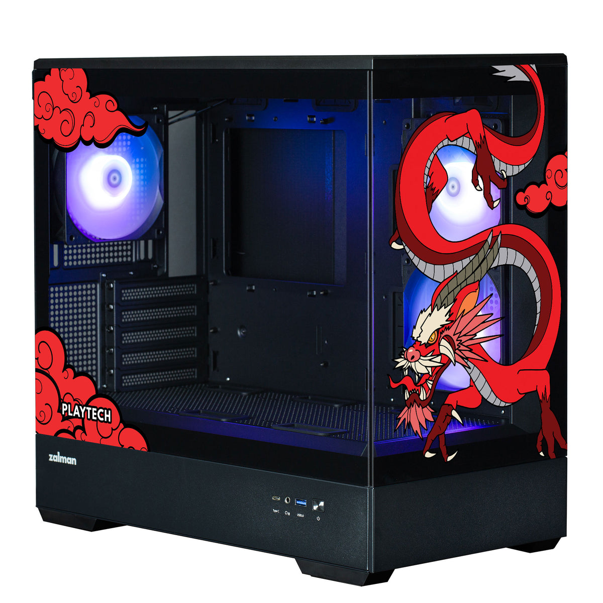 Dragon P30 mATX Case – Playtech