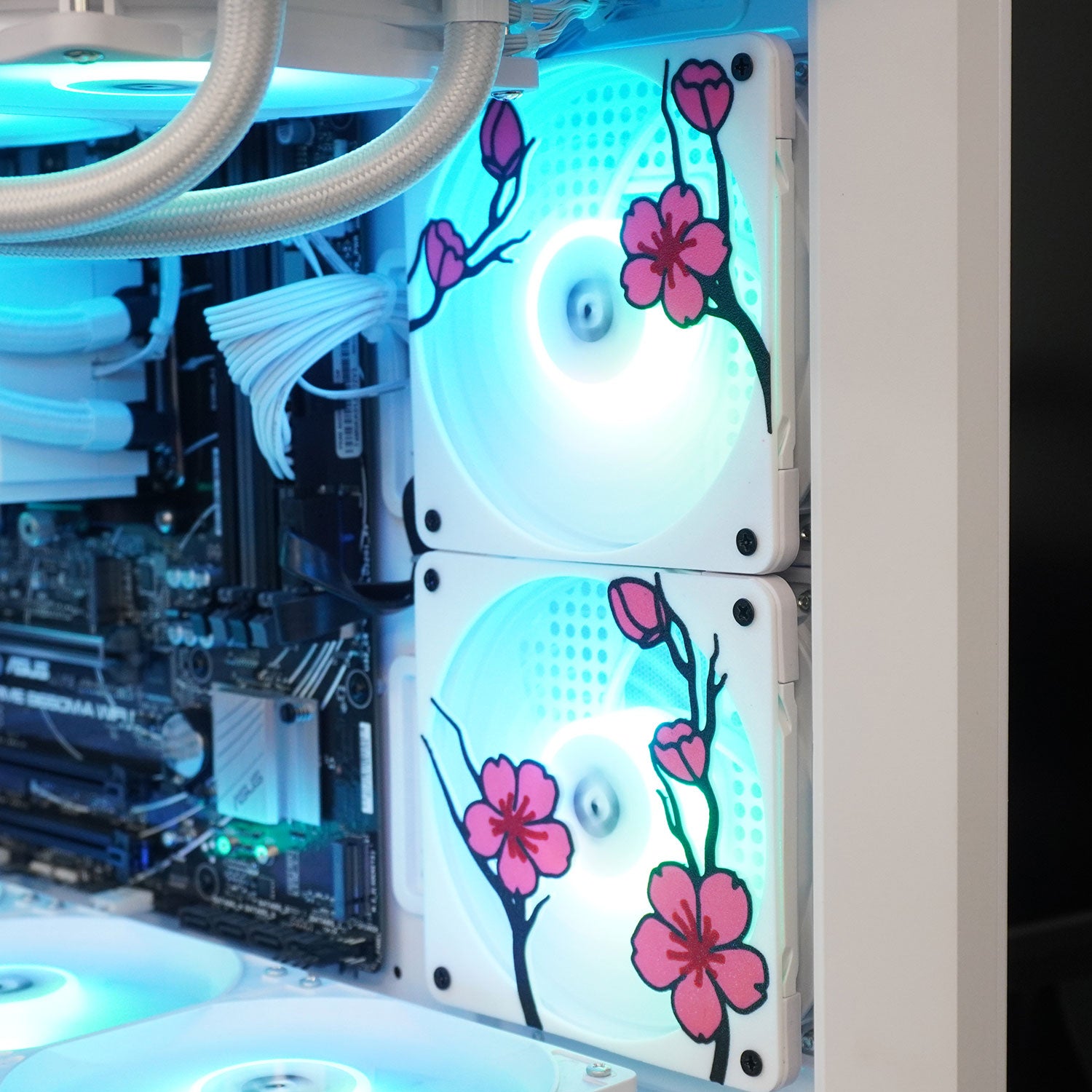 Sakura Fan Grill Twin Pack | PC Case Accessory | Playtech NZ